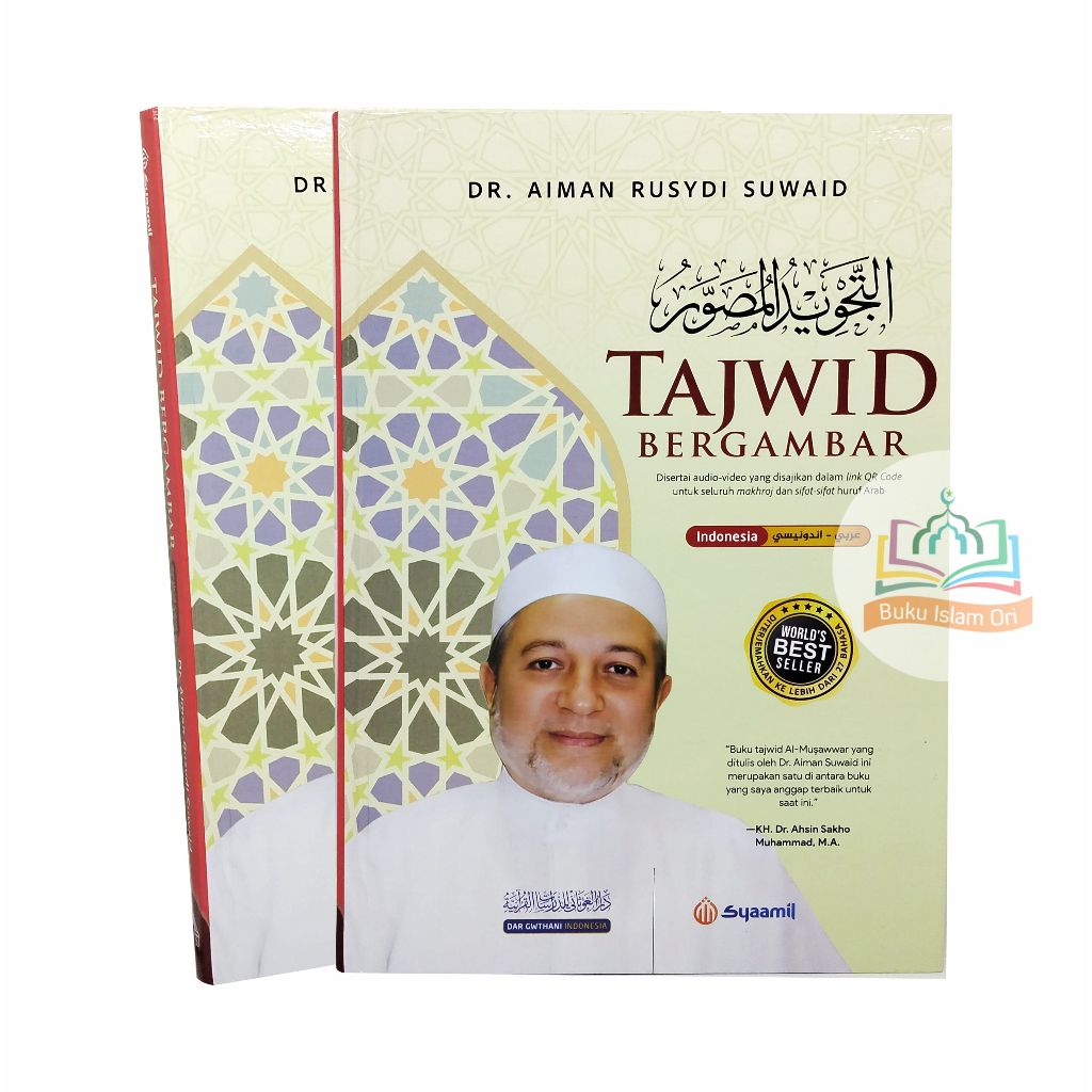 Tajwid Picture Of DR Aiman Rusydi Suwaid QR Code Full Color - Syaamil ...