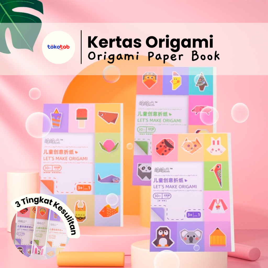 Tokotab - Origami Paper Folding Art Book for Kindergarten and Preschool ...