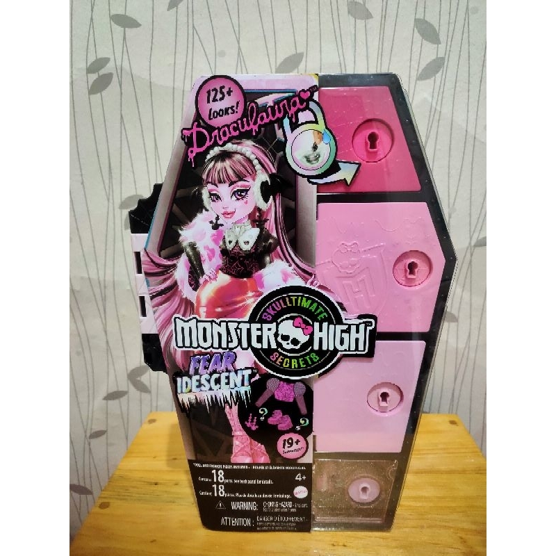 Monster High Fear Idescent Draculaura Doll Monster High Doll | Shopee ...
