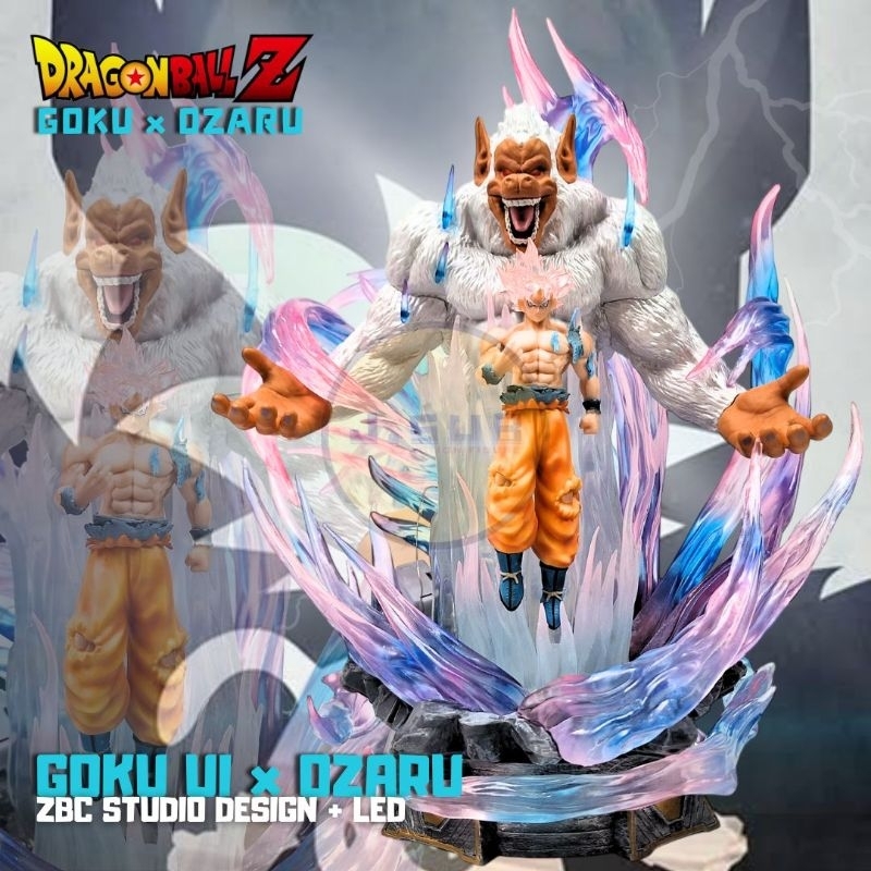 Action Figure Super Saiyan Goku Ozaru Oozaru Statue Dragonball DBZ UI ...