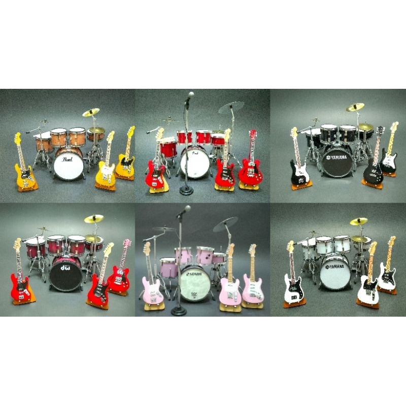 COMPLETE COLLECTION OF MUSICAL INSTRUMENTS (MINIATURE MUSIC COLLECTIONS ...