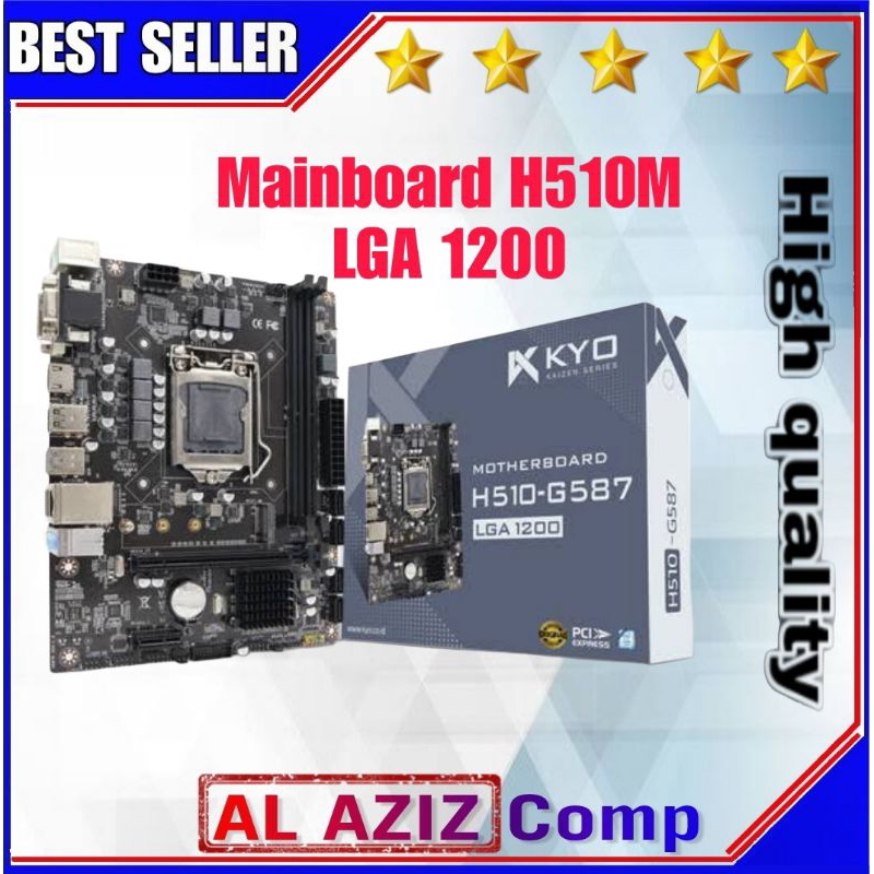 Motherboard KAIZEN H510 Socket LGA 1200 DDR4 Mobo H510 INTEL | Shopee ...