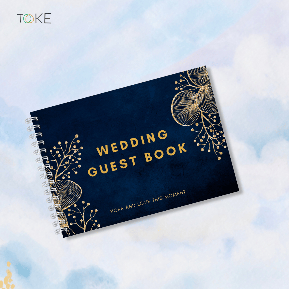 WEDDING GUEST BOOK / WEDDING GUEST BOOK / WEDDING PARTY GUEST BOOK by ...