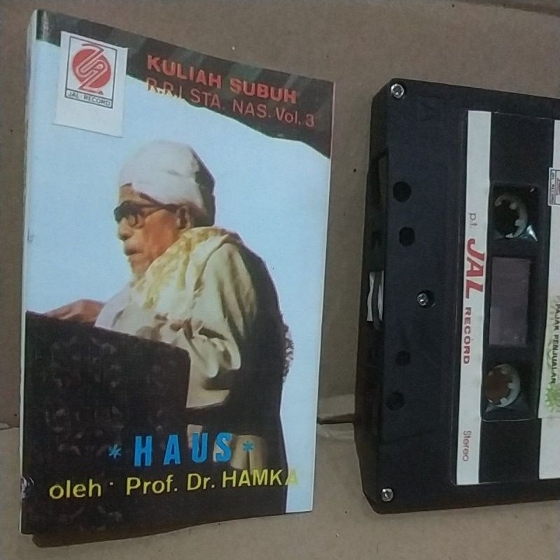 Prof. Dr. Hamka Tape Cassette: Morning Lecture Vol.3 Haus | Shopee ...