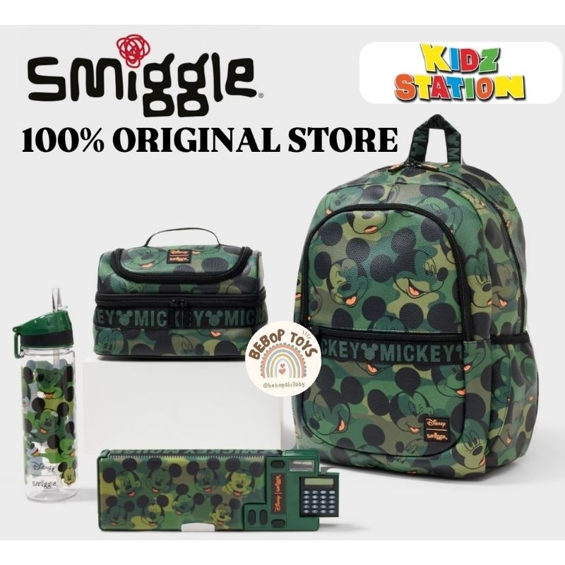 [100% ORIGINAL] SMIGGLE DISNEY MICKEY MOUSE BACKPACK SERIES 100% ORI ...