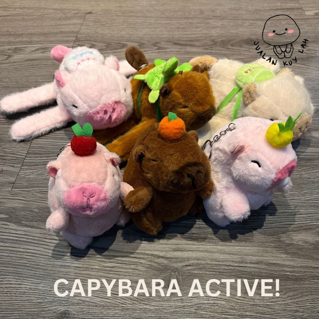 Maxwell Capybara Capybara Toy Capybara Doll ROTATING TAIL | Shopee ...