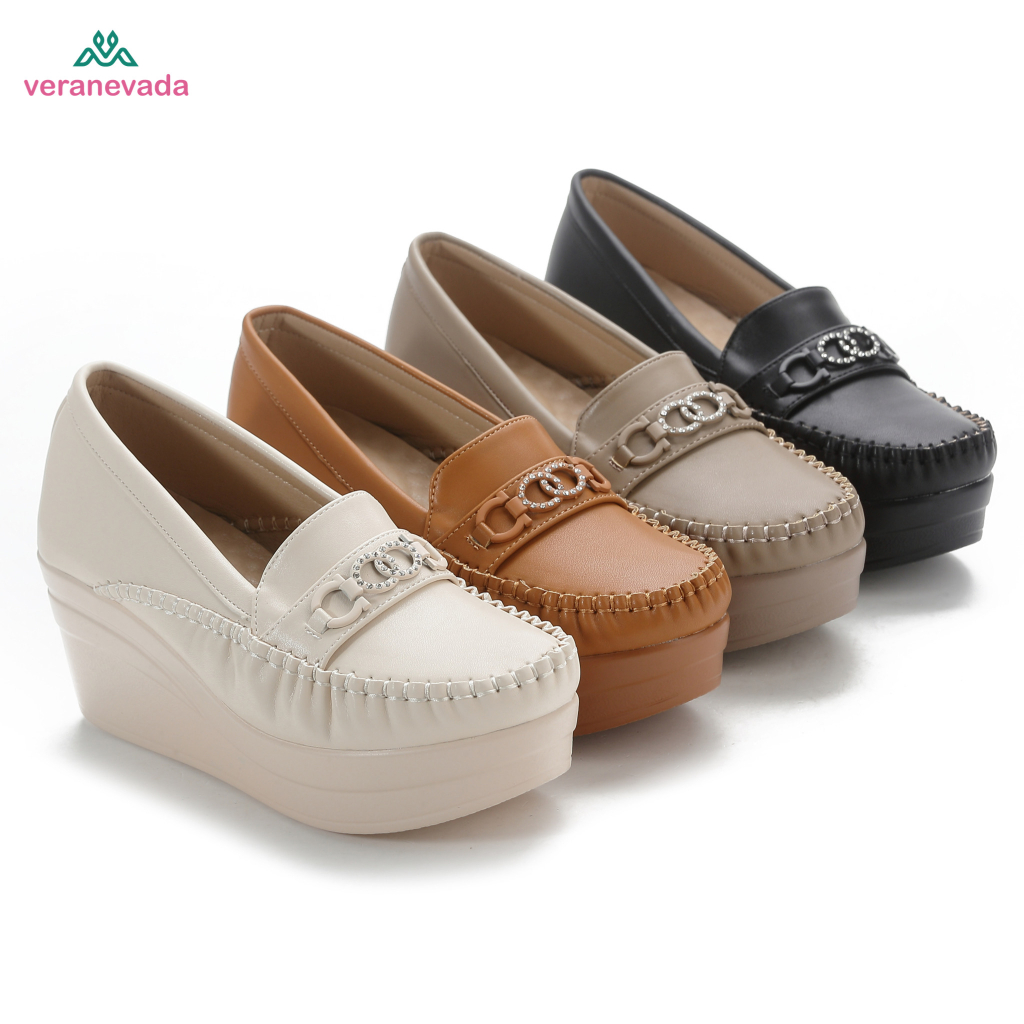 Vera Nevada Women's Wedge Shoes VN1245 | Shopee Singapore