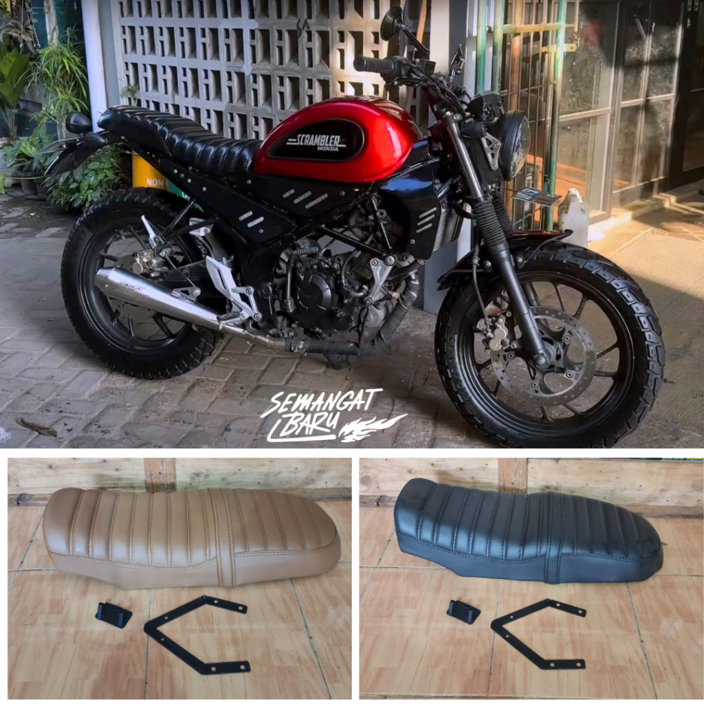 Cb150r Special Seat Without Cutting The Frame But Replace The Tank ...