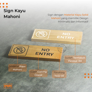 No entry signage - Room Sign Board - no entry - wall signage | Shopee ...