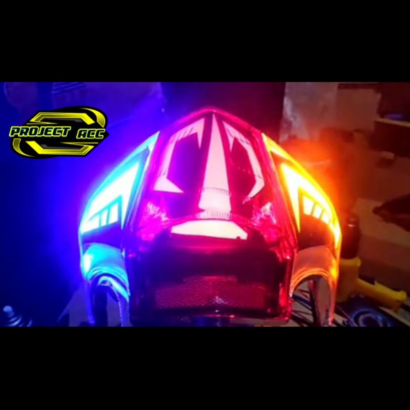 Honda Stop Lamp Custom Lazy Eyebrow Running CarburetorBEAT | Shopee ...