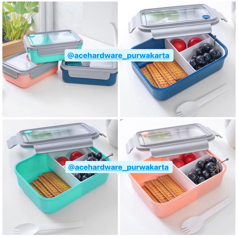 Kris LUNCH BOX Food BOX 1.25 LITER Capacity ORIGINAL ACE HARDWARE ...