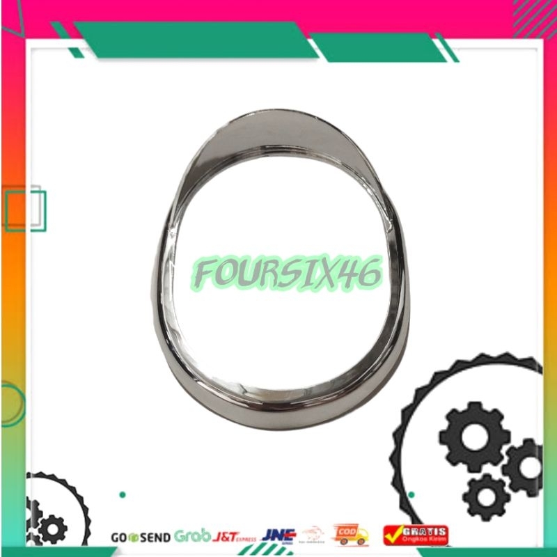 Hat ring Headlights Pet Lamp fazzio Plastic crom Factory Exhaust Cap ...