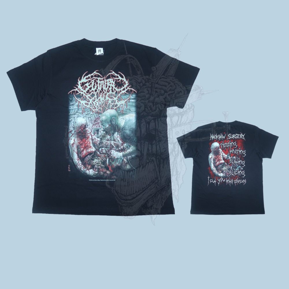 T-Shirt - Guttural Slug - Hacksaw Surgery | Shopee Singapore