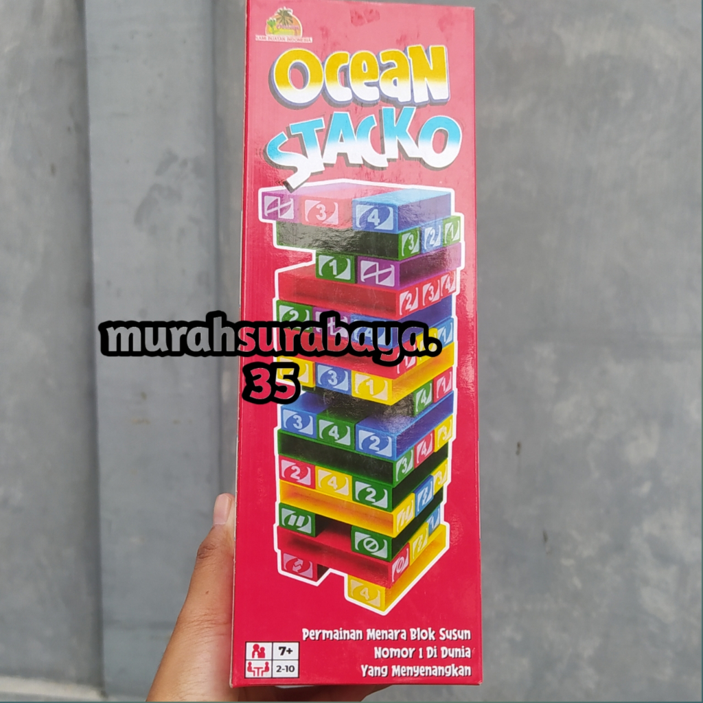 Kids Toys Tower Stacko OCT 9907 | Toy Tower Block Stacking Block Game ...