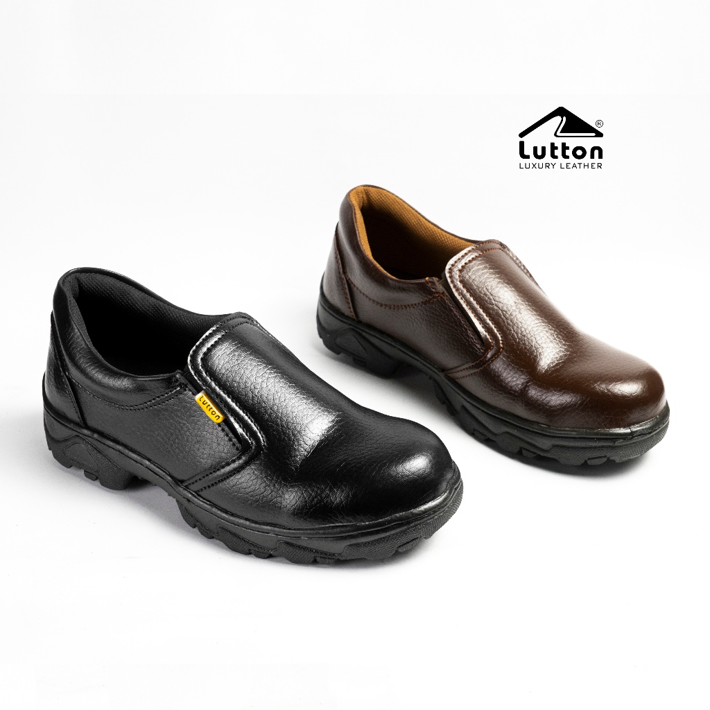 Lutton - Steel Toe Slip On Short Ankle Safety Shoes | Shopee Singapore