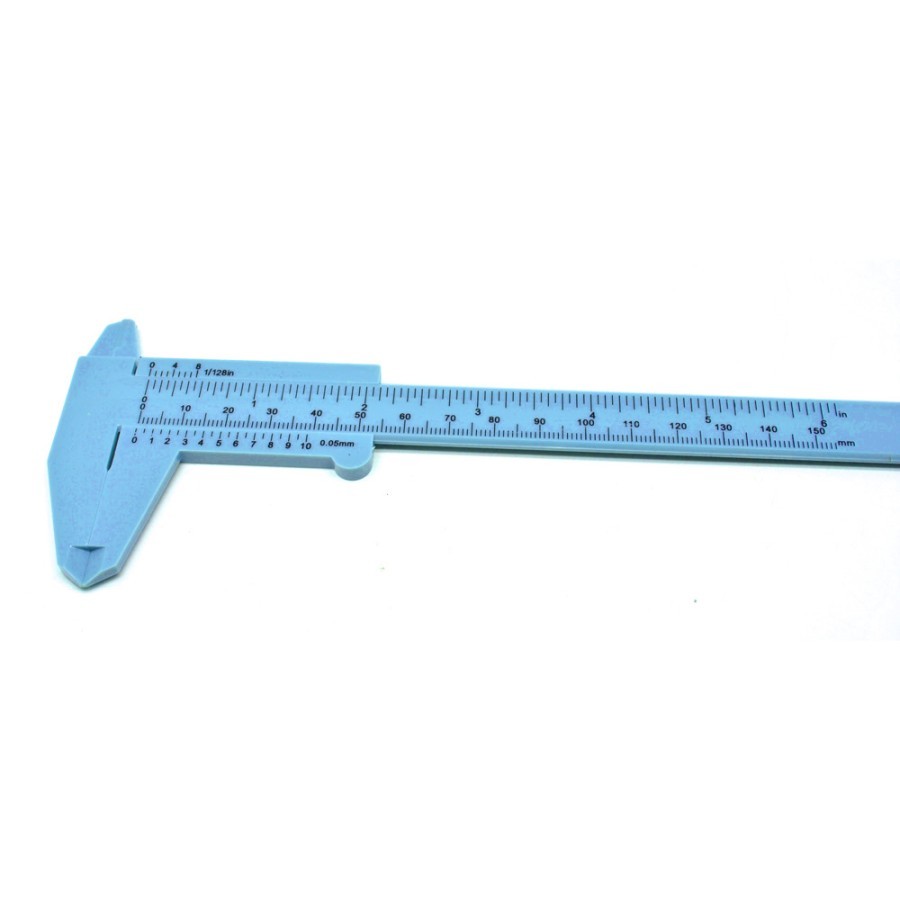 Vernier Caliper Gauge Micrometer Plastic Caliper 150mm | Shopee Singapore