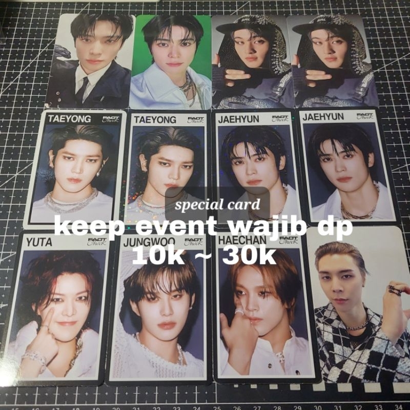 [PHOTOCARD Nct 42] PC TC TRADING CARD FACT CHECK MARK HAECHAN JUNGWOO ...