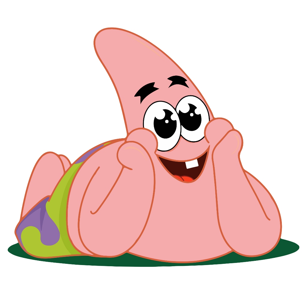 Patrick STAR Theme DTF PRINTING Ironing Screen PRINTING | Shopee Singapore