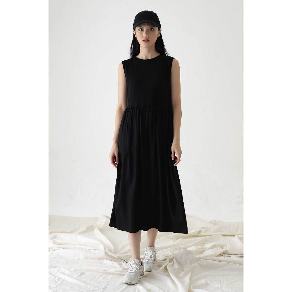 HITAM Inkano - And dress - Women's dress With A Combination Of T-Shirt ...