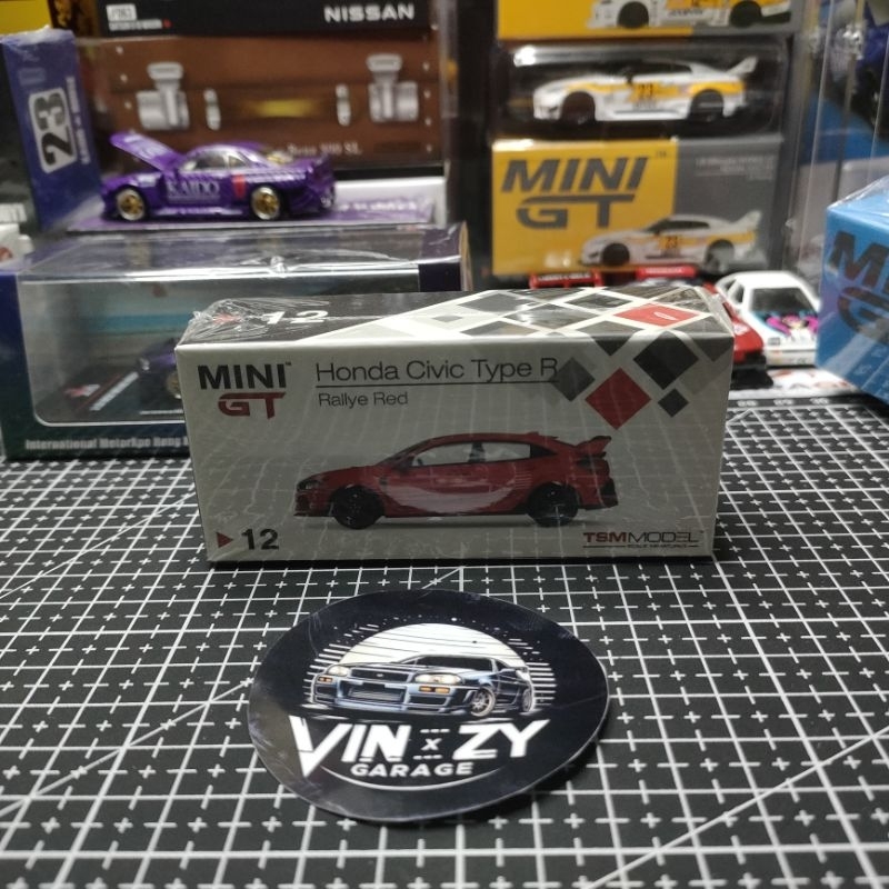 Mini GT Honda Civic Type R Red (Seal) | Shopee Singapore