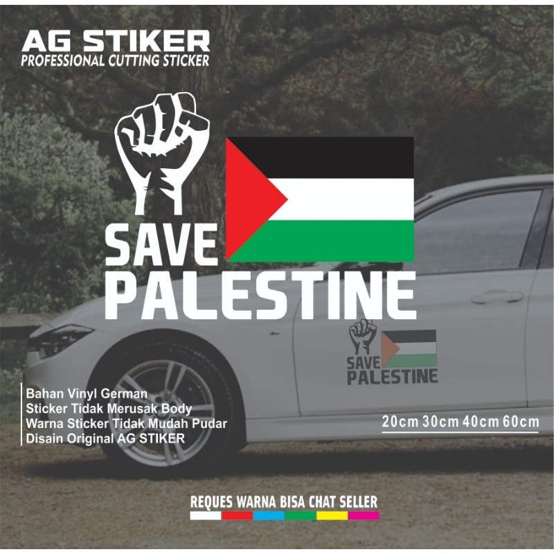 Save Palestine sticker, pickup truck car sticker | Shopee Singapore