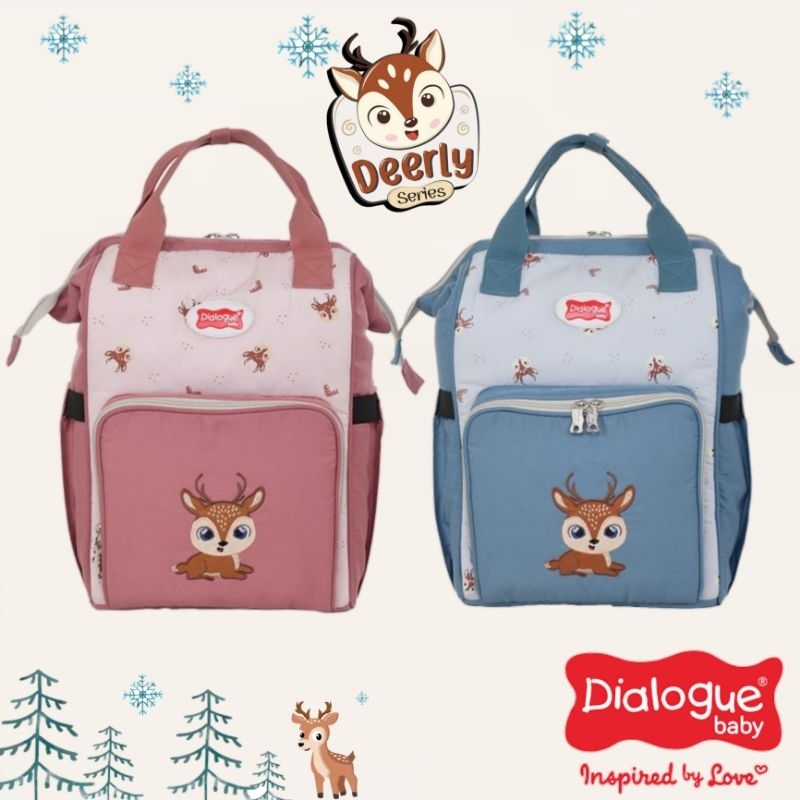 Dialogue Baby 2-in-1 Deerly Series Baby Backpack | Shopee Singapore