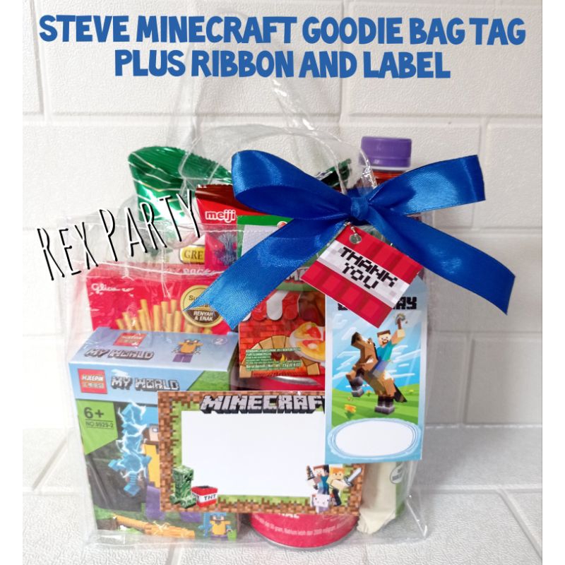 Minecraft Goodie Bag/ Minecraft Goodie Bag/Minecraft Souvenir Bag ...