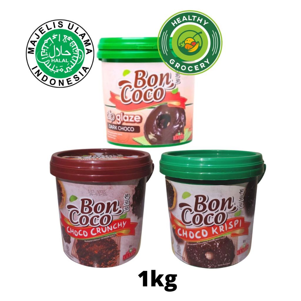 Bon Coco Choco Crispy 1kg / Dip Glace Dark Choco / Choco Crunchy ...