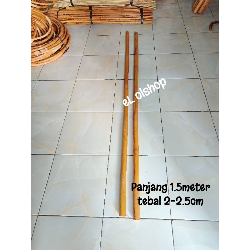 Toya Stick wushu Stick Gymnastics Stick 1.5 meter pencak silat Rattan ...