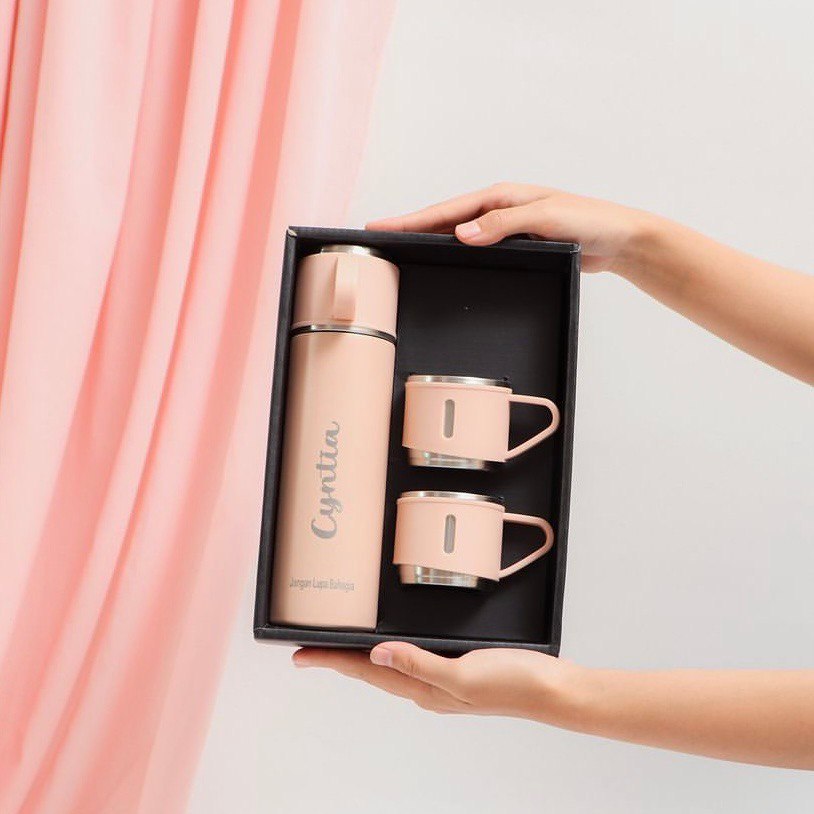 TERMOS Hampers TUMBLER Thermos CUSTOM SULTAN VACUUM FLASK SET | Shopee ...