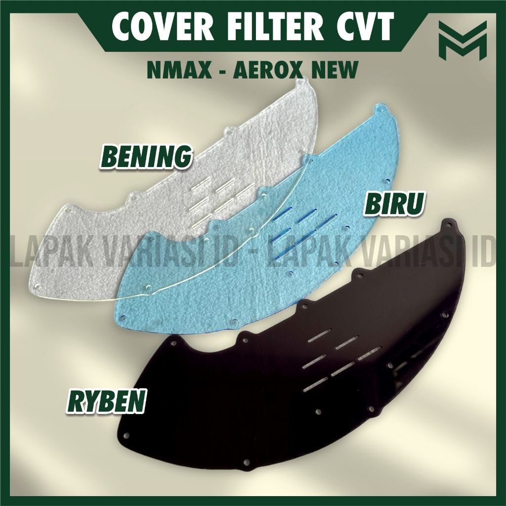 CVT AIR FILTER COVER FOR NEW AEROX 2020 - NOW NMAX NEW 2020 NOW NMAX ...