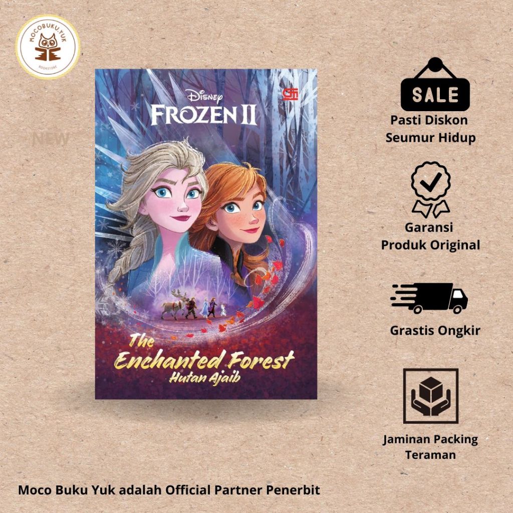 Frozen II: MAGIC FOREST (FROZEN: THE ENCHANTED FOREST) | Shopee Singapore