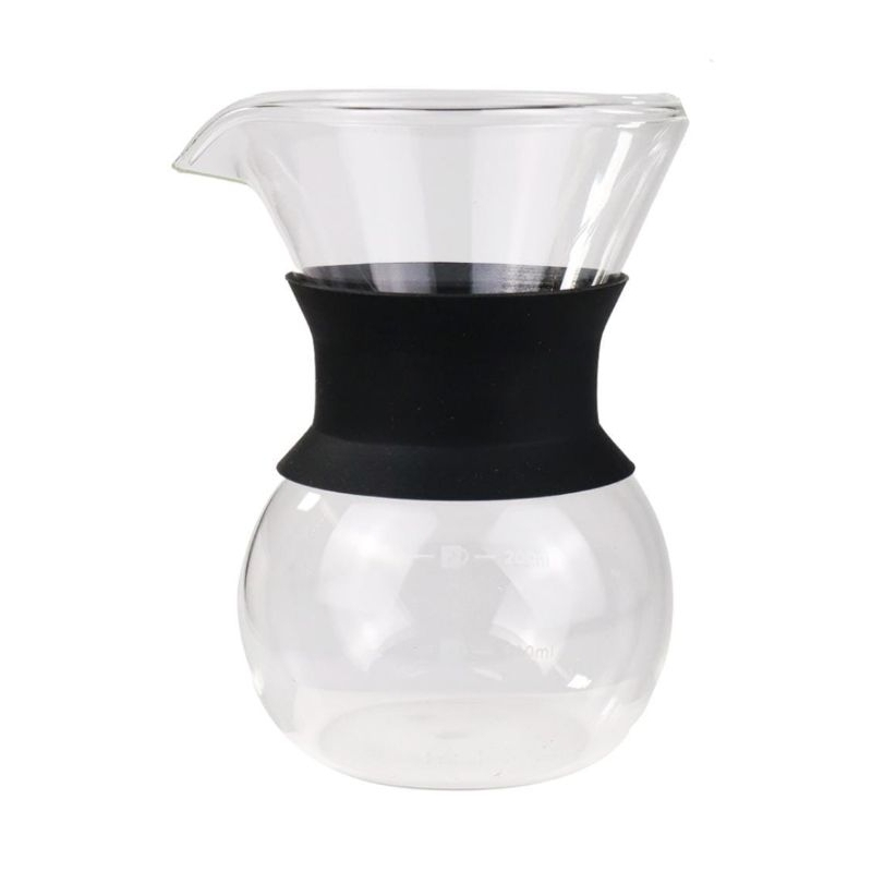 One Two Cups Coffee Server Chemex Drip Pour Over Borosilicate Glass ...