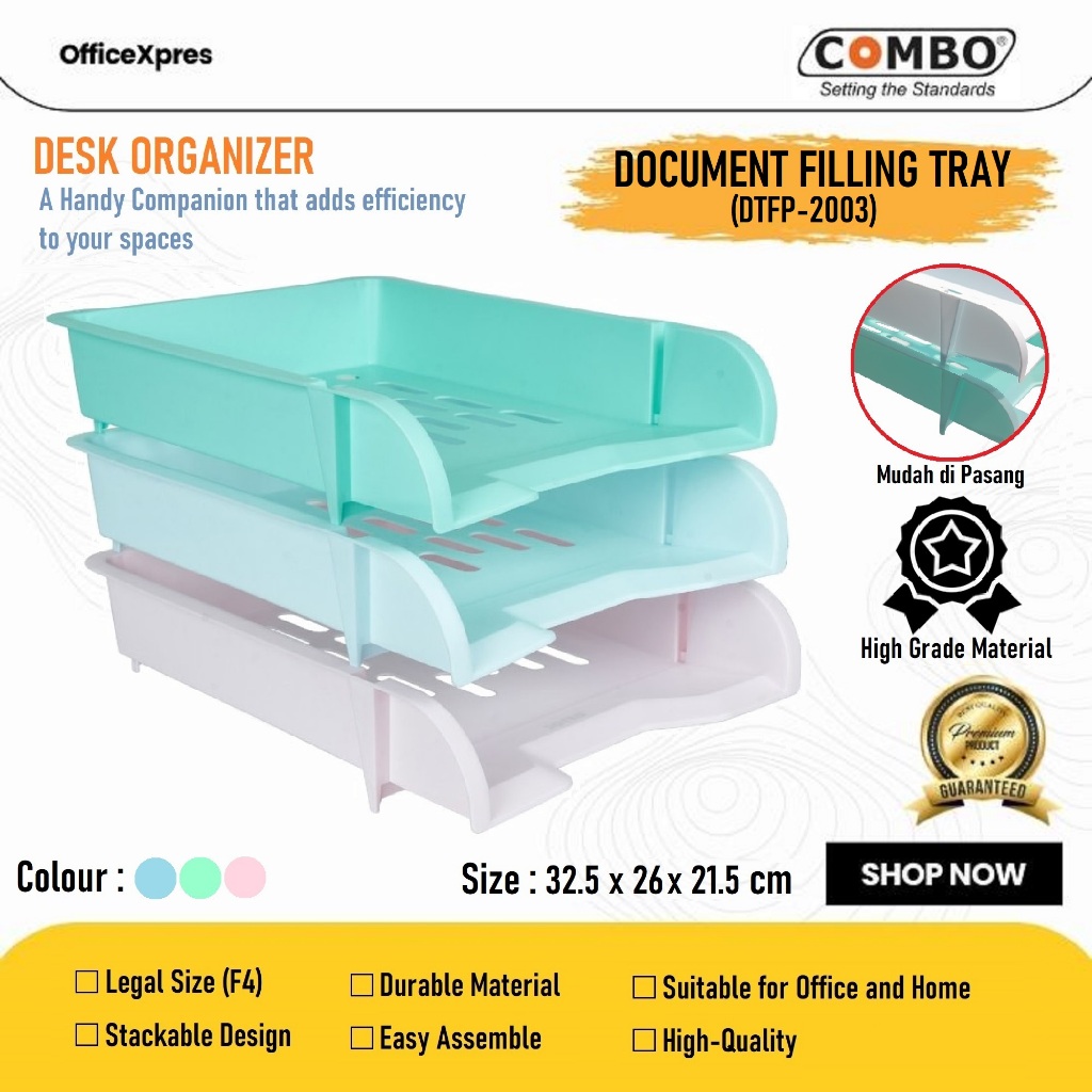 Plastic Document Tray / Plastic Document Rack / Paper Tray 3 Layers ...