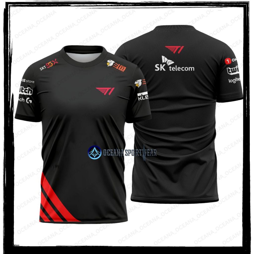 New League of Legends LOL T1 JERSEY 2023-2024 FULL PRINTING PREMIUM ...