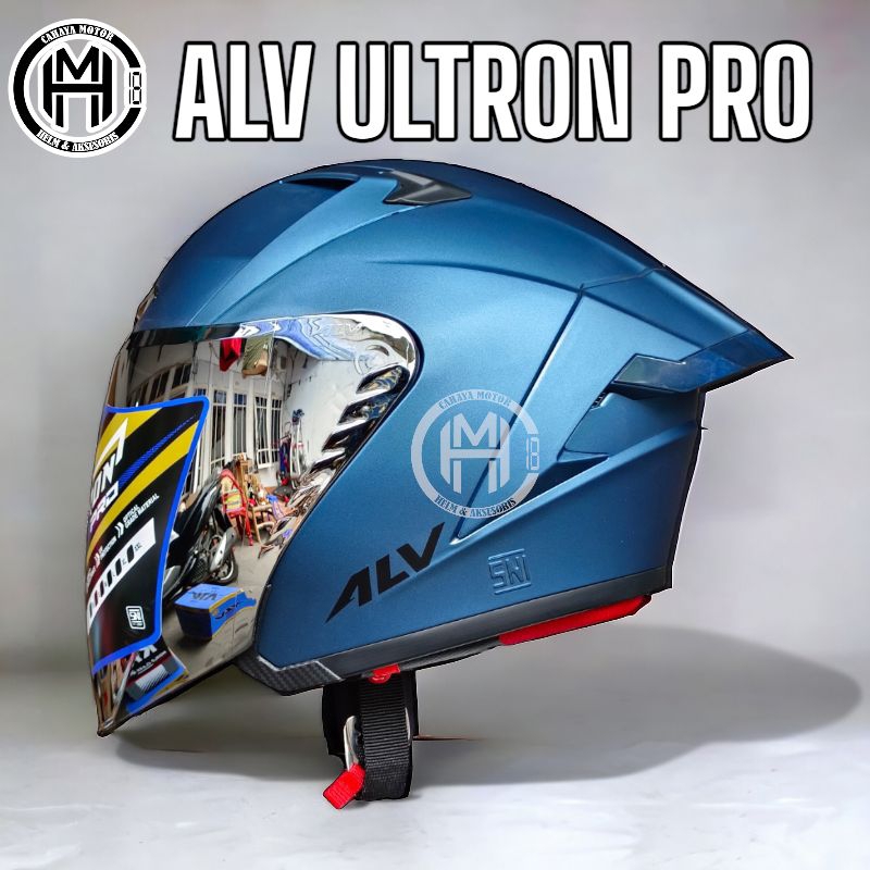 Alv ULTRON ULTRON PRO DARK TEAL DOF HELMET|New HALF FACE | Shopee Singapore