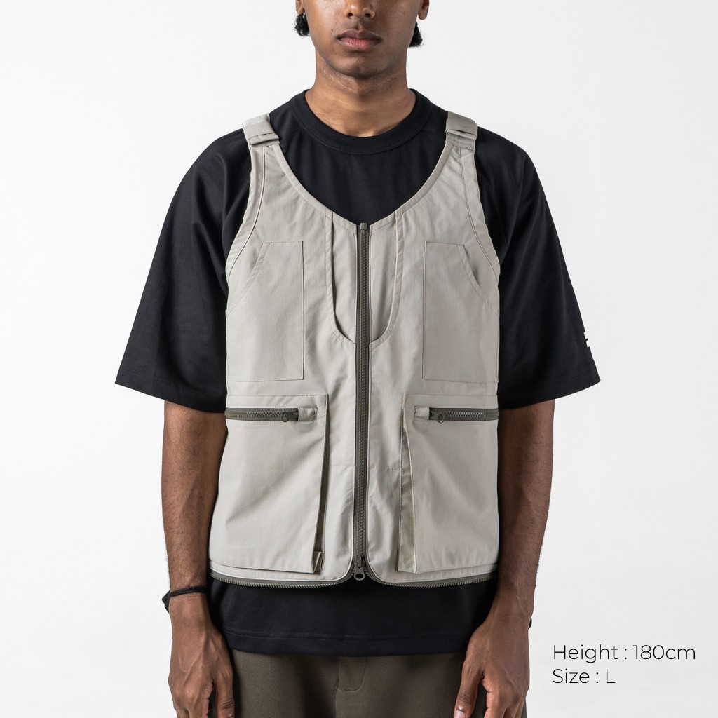 Vest Bodypack x Sasuga Ukiyo Tote Vest - Abu | Shopee Singapore