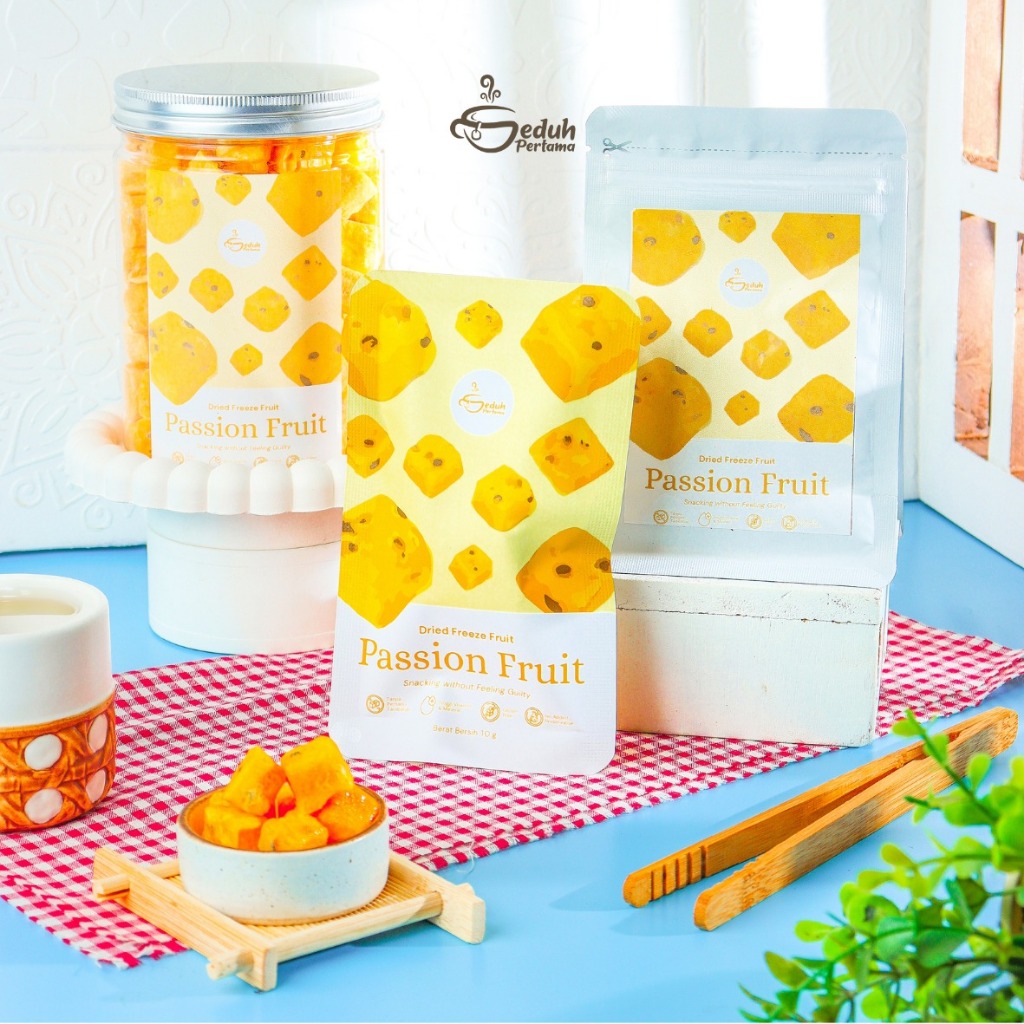 First Brew - Passion Fruit Dried Freeze Snack Viral FD Method | Shopee Singapore