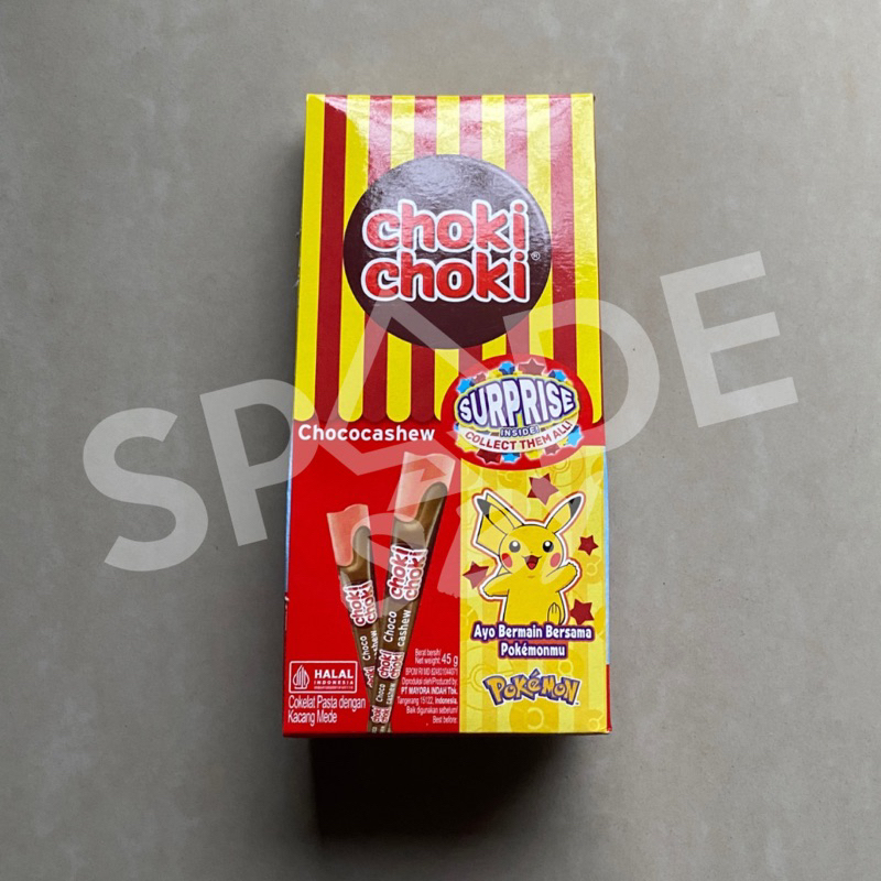 Choki Choki Suprise Inside x Pokemon 2024 Chococashew | Shopee Singapore