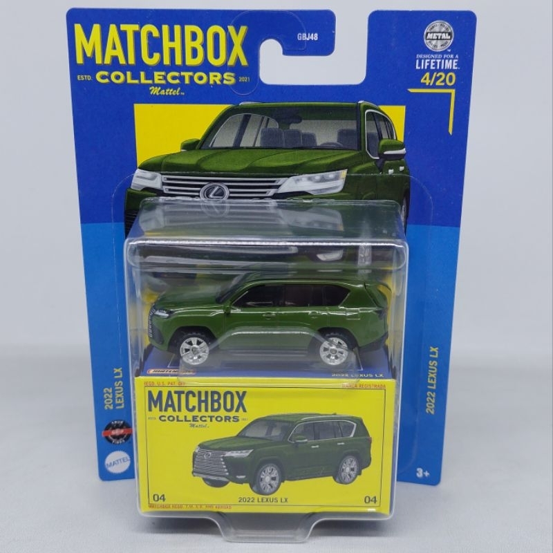 Matchbox COLLECTORS 2022 LEXUS LX (Green) | Shopee Singapore
