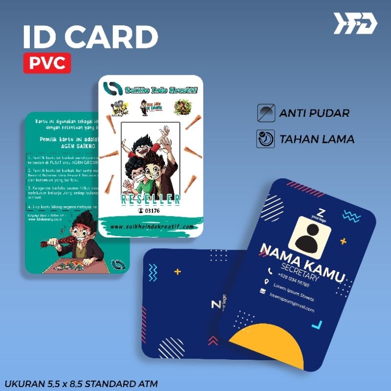 Custom ID CARD Print ID CARD Print CUSTOM PHOTOCARD | Shopee Singapore