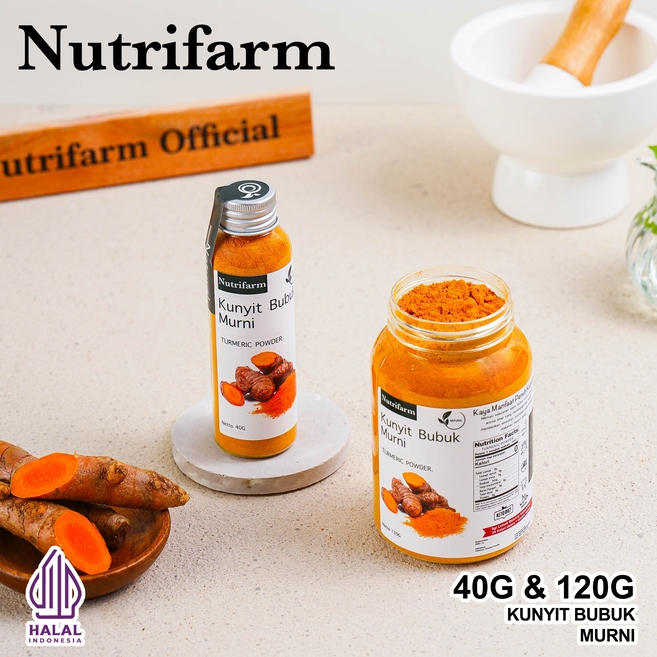 Nutrifarm Turmeric Powder 40g 120g | Shopee Singapore