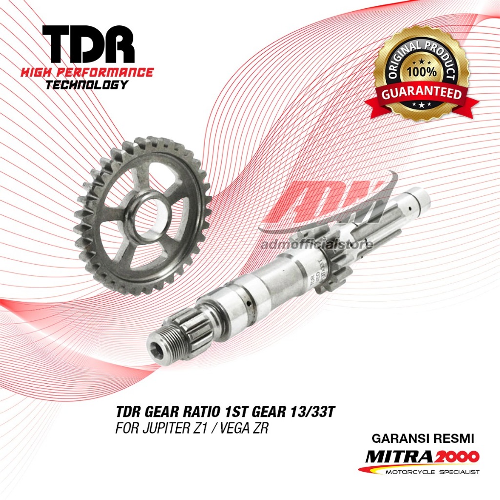 Tdr Gear Ratio Gear Ratio for Jupiter Z1 / Vega ZR (1st / 2nd / 3rd ...
