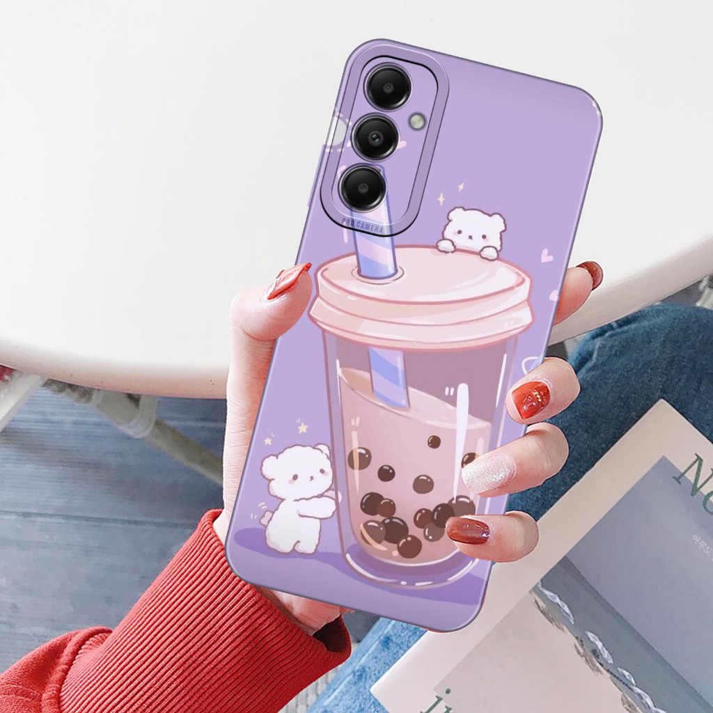 Softcase For The Latest Samsung Galaxy A34 5G - Cute Boba Cartoon Motif ...
