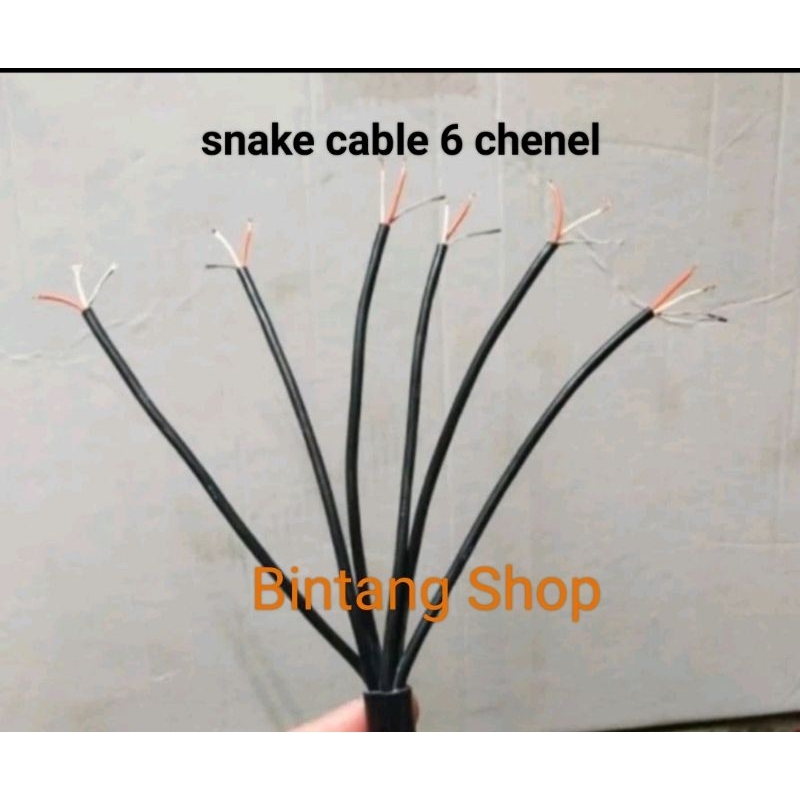 Snake cable 6c Taiwan snake cable per meter | Shopee Singapore