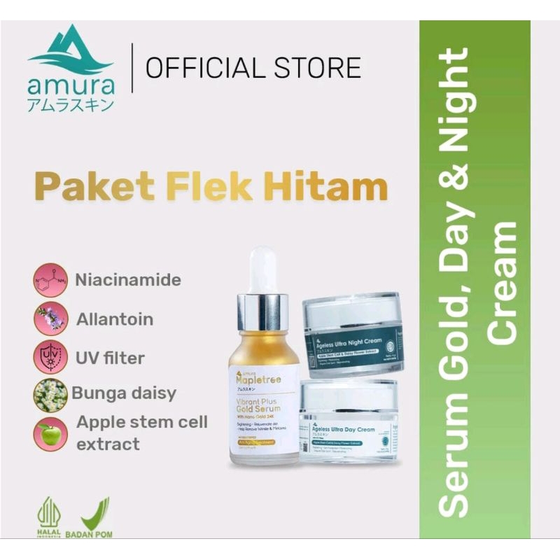 HITAM Amura Black Spots Package - Specialist Removes Black Spots ...