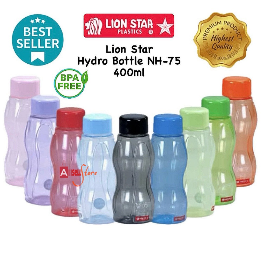 TERMOS Lion Star Hydro Drinking Bottle 400 ml NH-75 Plastic thermos ...