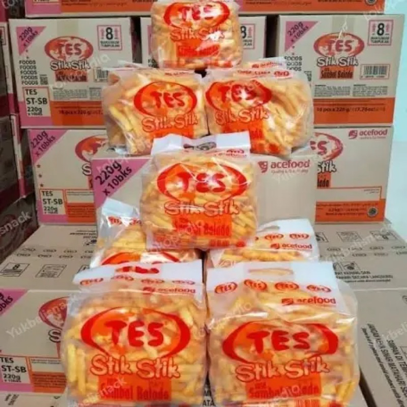 1 BOX (200gr x 10 Pack) BALADO TEST STICKS (WHOLESALE) | Shopee Singapore