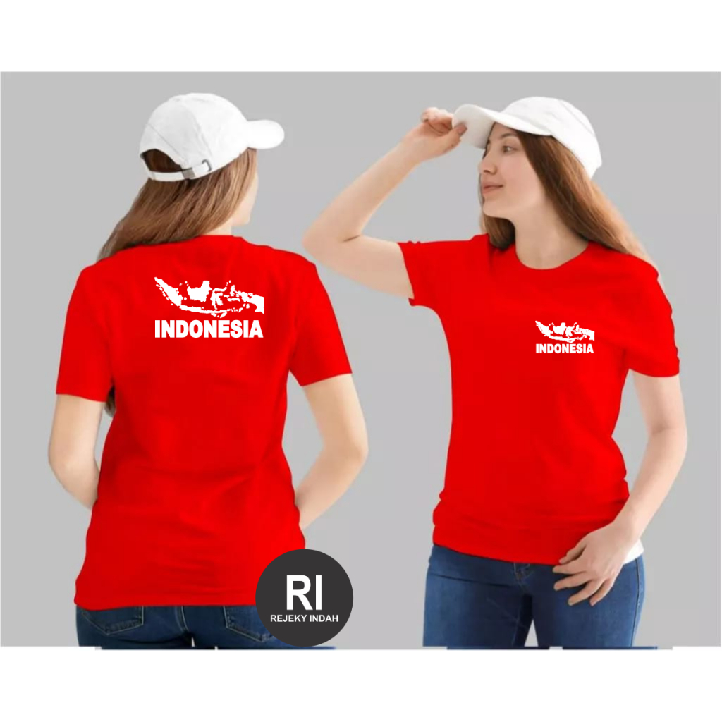 PETA INDONESIA T-shirts Men's and women's Couple family women's and men ...