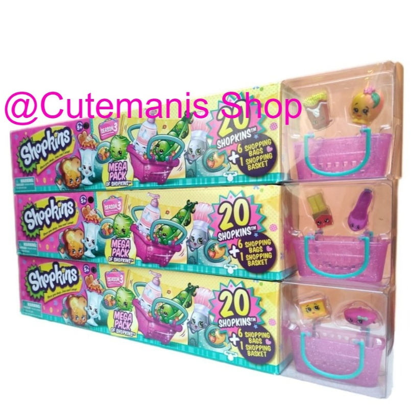 Shopkins Season 3 Mega Pack (20 Shopkins) | Shopee Singapore